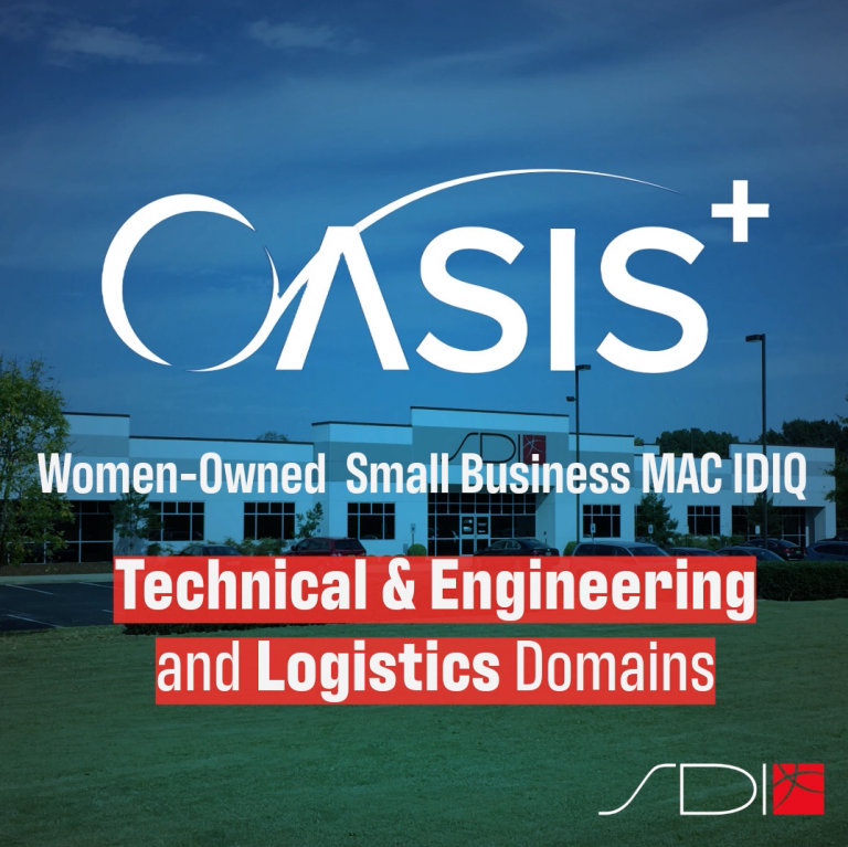 SDI Awarded GSA OASIS+ Woman-Owned Small Business IDIQ Contract